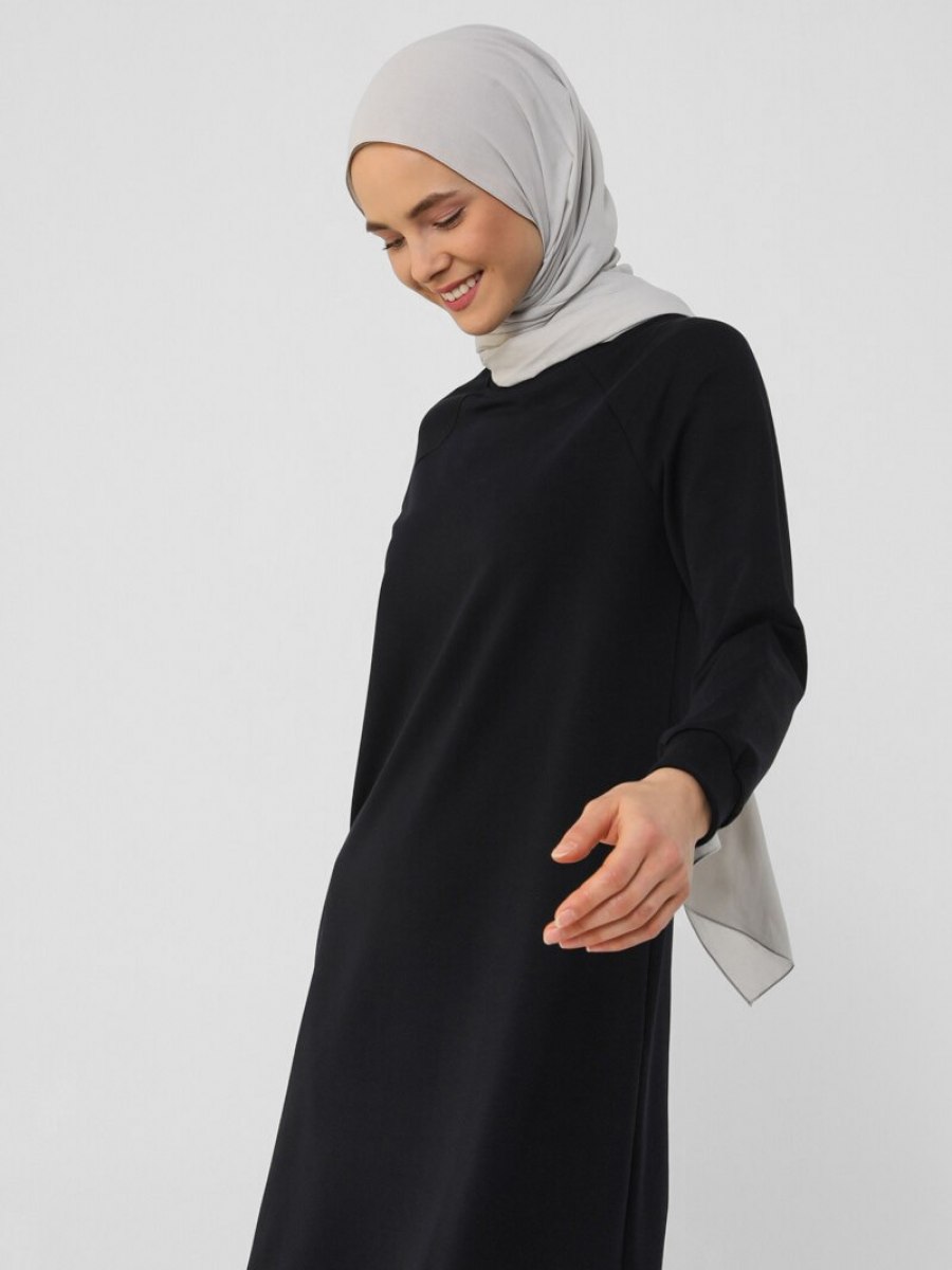 Refka Basic Spor Lacivert Elbise | Ehl-i Tesettür