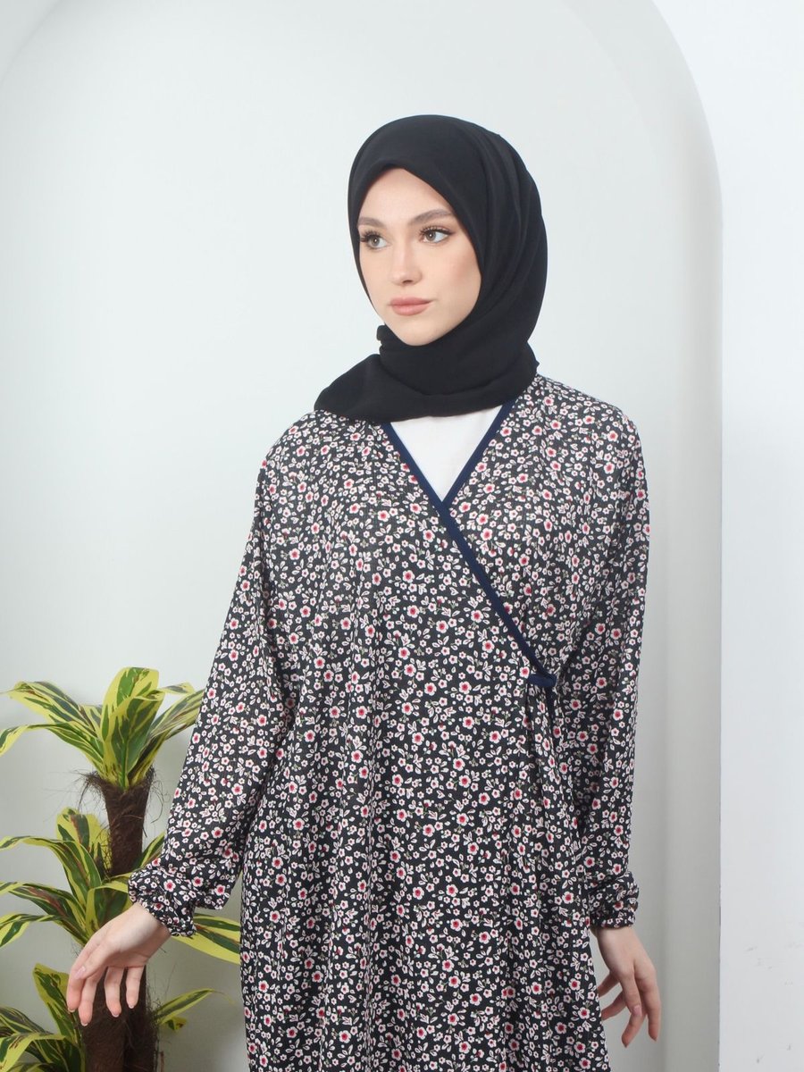 Kutay Collection Yandan Bağlamalı Namaz Elbisesi | Ehl-i Tesettür