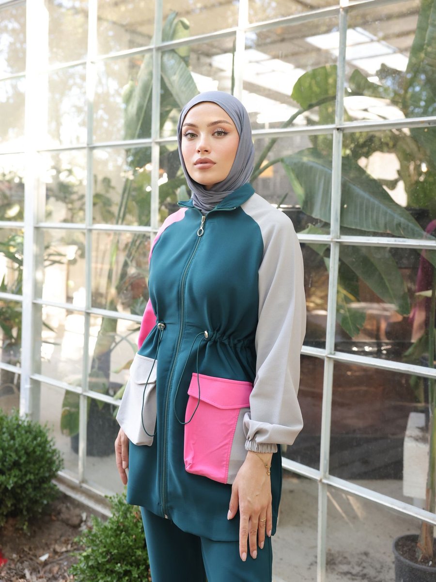 Prof Moda İkili Takım Eşofman Takımı Double Crep Kumaş | Ehl-i Tesettür